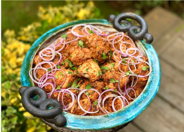 Almond Masala Chicken - Zars Kitchen